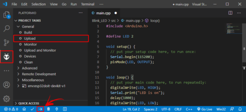 Lập Trình ESP32 Trên Visual Studio Code và PlatformIO IDE - Thiết bị ...