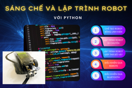 Tài liệu sáng chế và lập trình robot với Python - Thiết bị giáo dục STEM