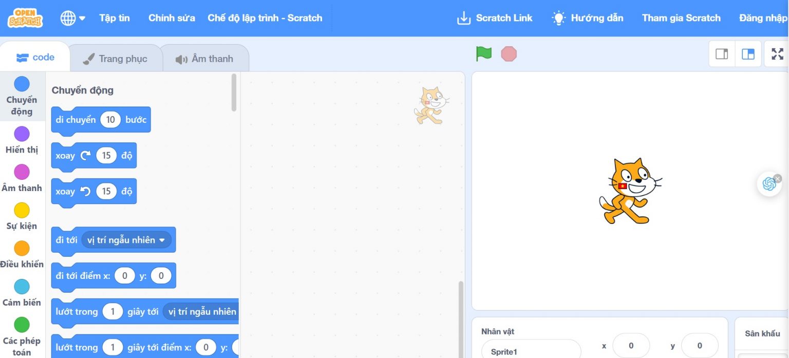 Tải và hướng dẫn sử dụng Scratch online chi tiết A-Z [Kèm khóa học FREE ...